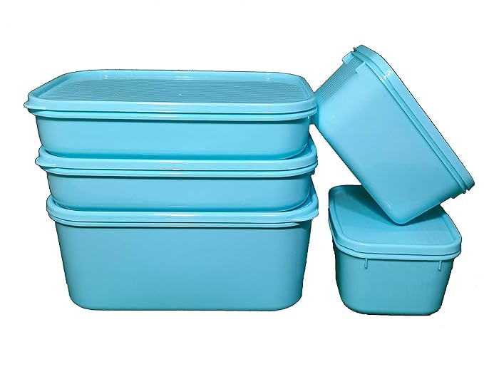 Joyo Plastics Alfa Container Set, Opaque Shrink, 1.8 Liters, 5N Pices ...