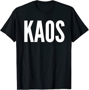 Amazon.com: KAOS T-Shirt: Clothing