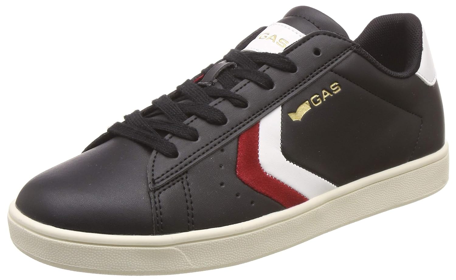 Buy Gas Men's Black Sneakers - 9(410171908018) at Amazon.in