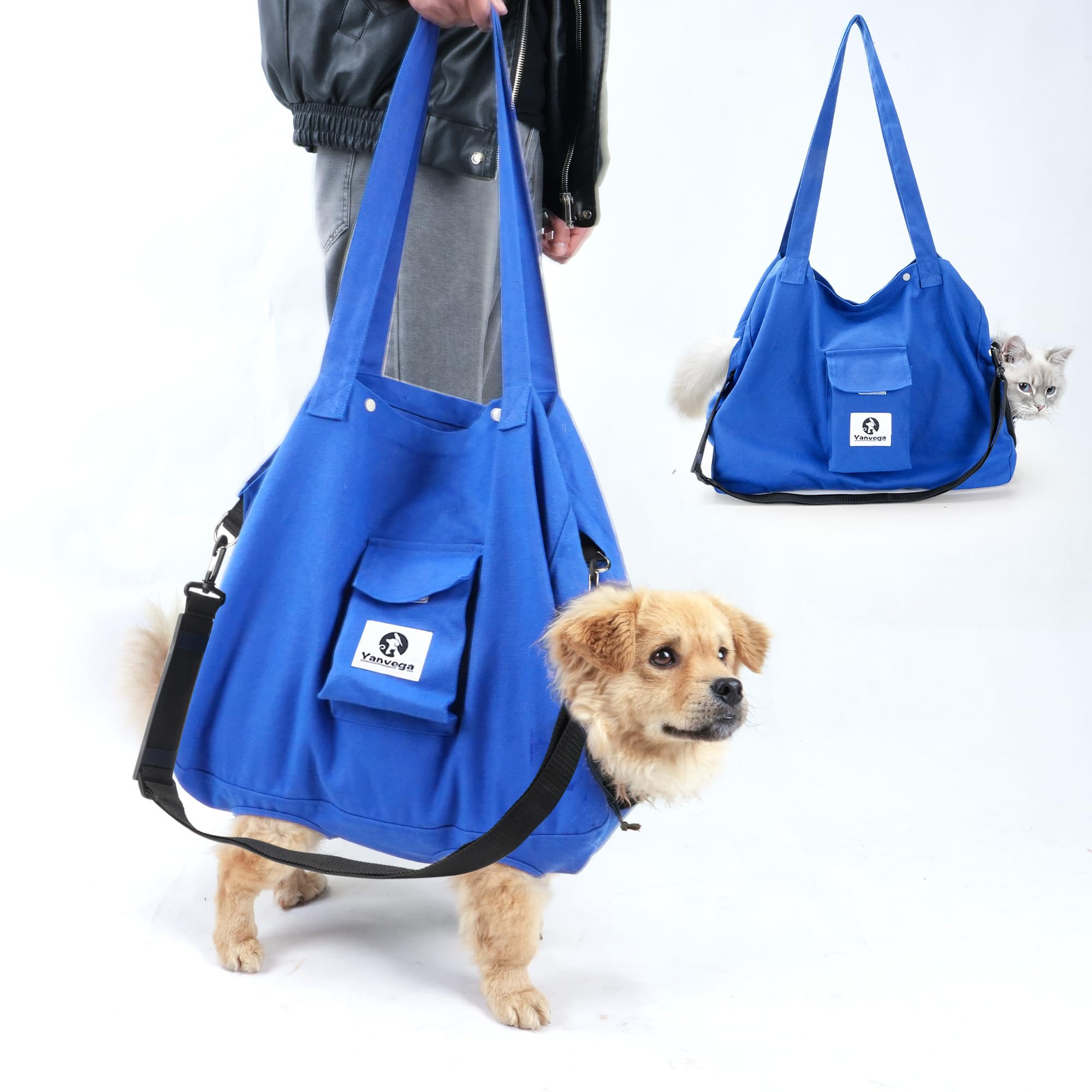 Yanvega Cat Soft Travel Carrier Sling Bag Pet Supplies Cat Carrier ...