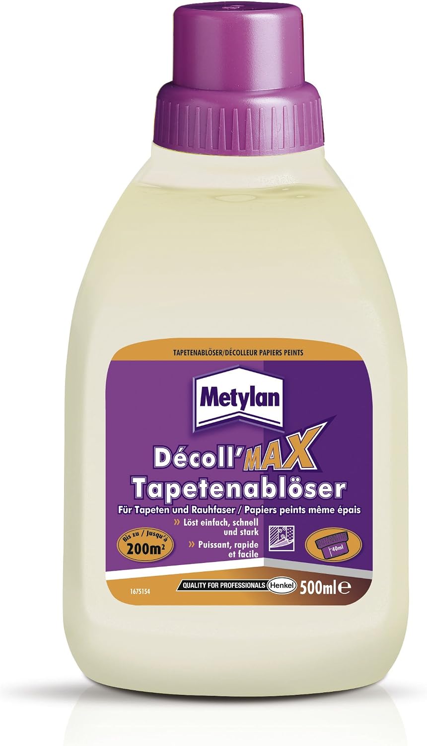 Henkel 387342 Metylan Décolleur actif 500 ml Clair: Amazon.fr: Bricolage