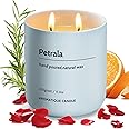 Amazon.com: Strong Scented Candles 11.3 Oz Sandalwood Scented Candle ...