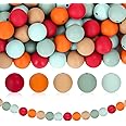 Amazon.com: Whaline 120Pcs Fall Colors Silicone Beads Mixed Colorful ...