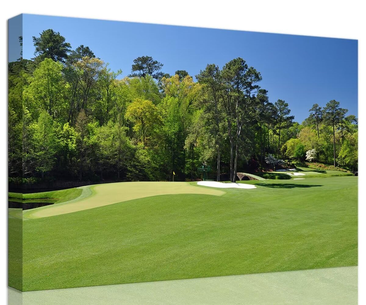Augusta National Golf Club 11th Hole Wall Art - Augusta Golf Course ...