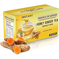 Amazon.com : Essence Of Ginger Natural Honey Ginger Turmeric Tea - 20 ...