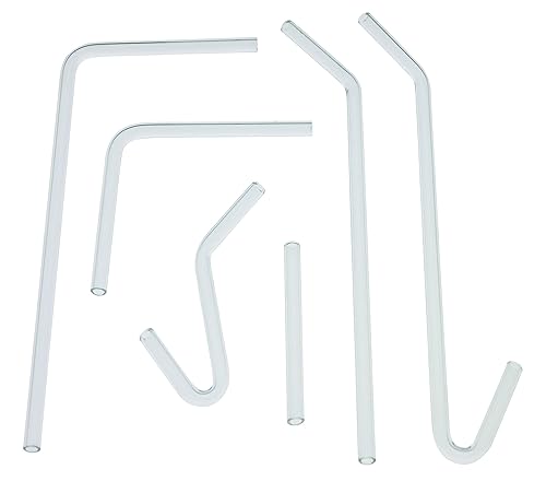 EISCO Glass Delivery Tubes - Set of 6 - Borosilicate - Eisco Labs in ...