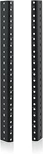 Amazon.com: Gator Rackworks Heavy Duty Steel Rack Rail Set; 8U Rack ...