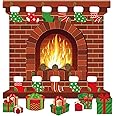 Amazon.com: Remagr 66 Pieces Large Christmas Fireplace Bulletin Board ...