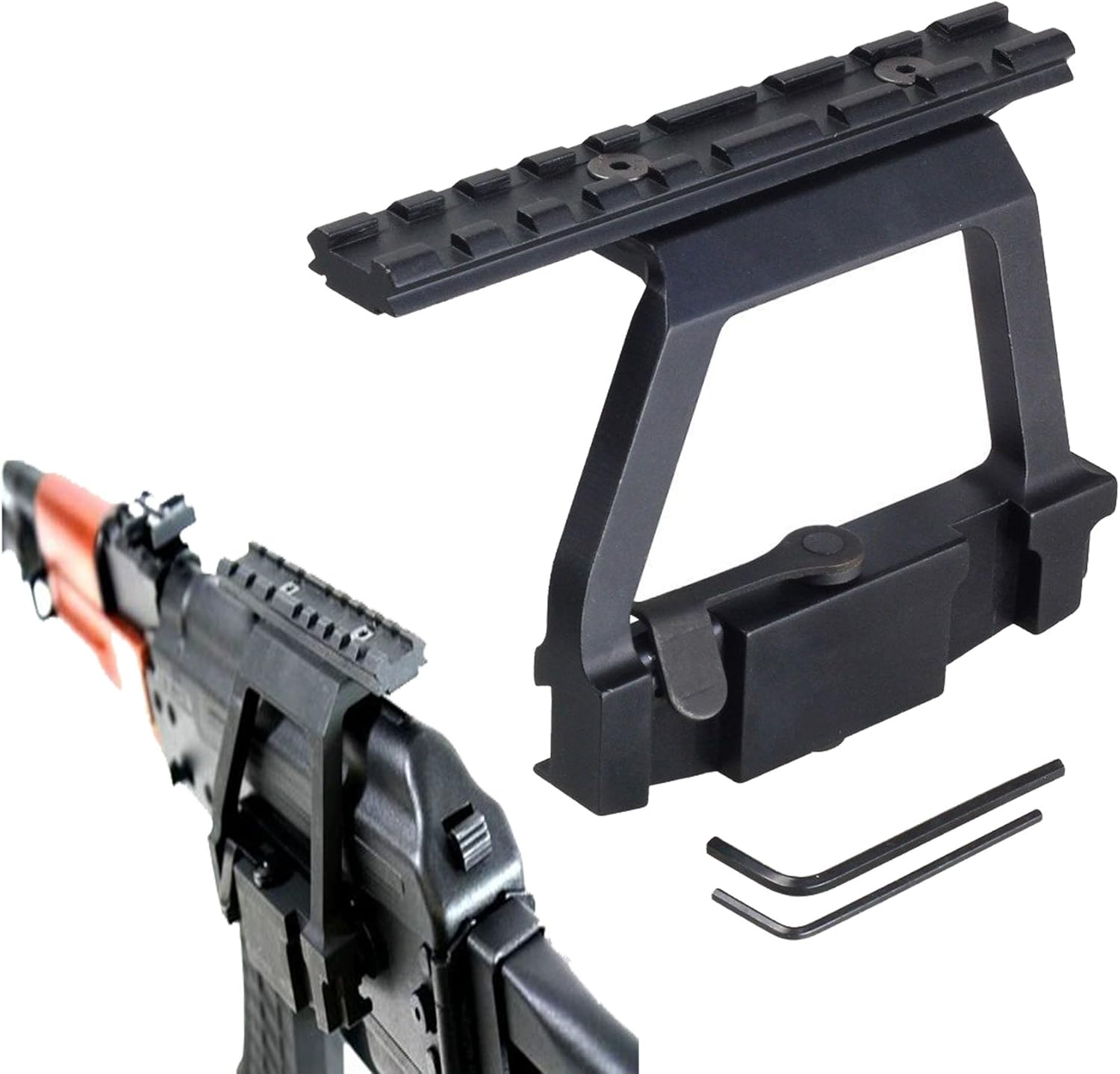 Ledsniper® NEW A-k Scope Mount Tactical Heavy Duty Scope Mount Base ...