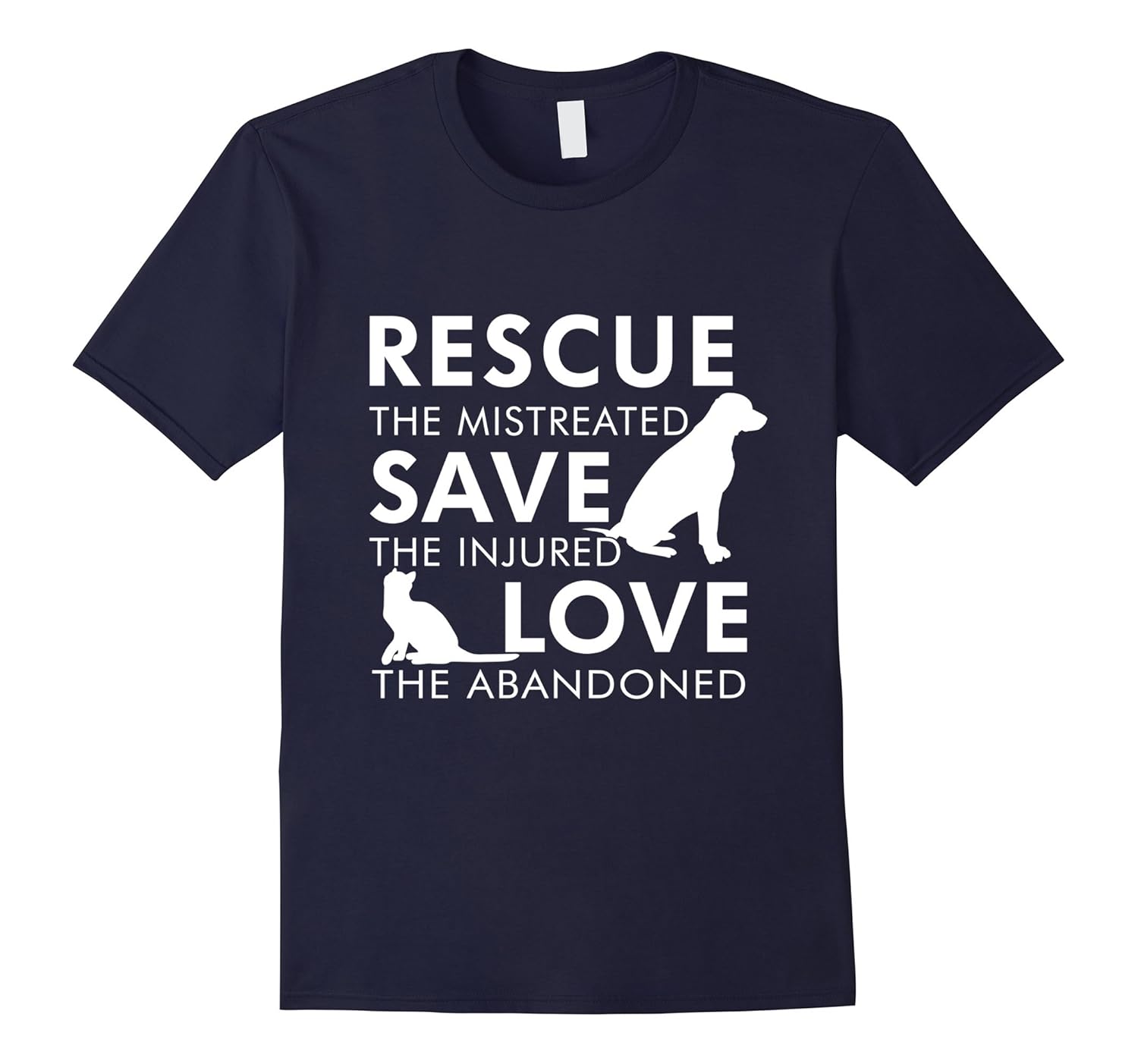 Rescue The Mistreated T-Shirt-CL – Colamaga