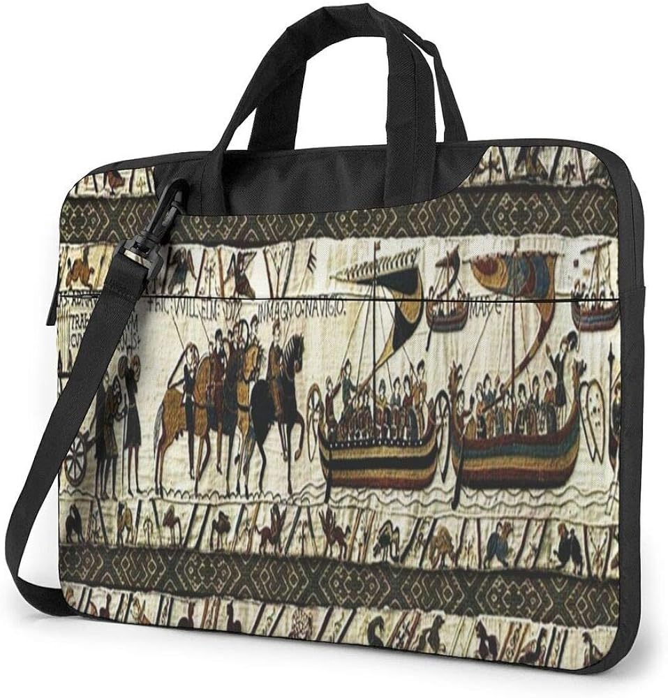 Bayeux Tapestry Laptop Messenger Bag Protective Shoulder Sleeve Case ...
