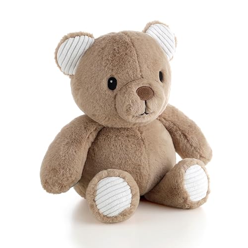 The Peanutshell Teddy Bear Stuffed Animal - 10 inch - Baby Safe ...