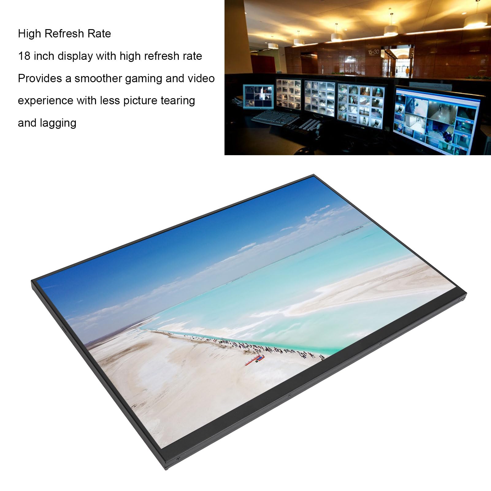 Mua 18 Inch Portable Monitor, 1920x1200P Ultra Slim Portable Laptop ...