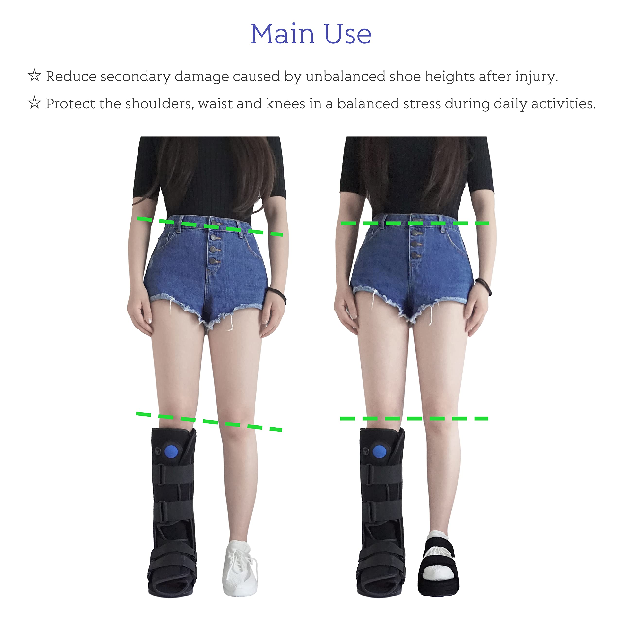 Mua GUSSTZEL Professional Shoe Lift for Uneven Legs, Shoe balancer ...