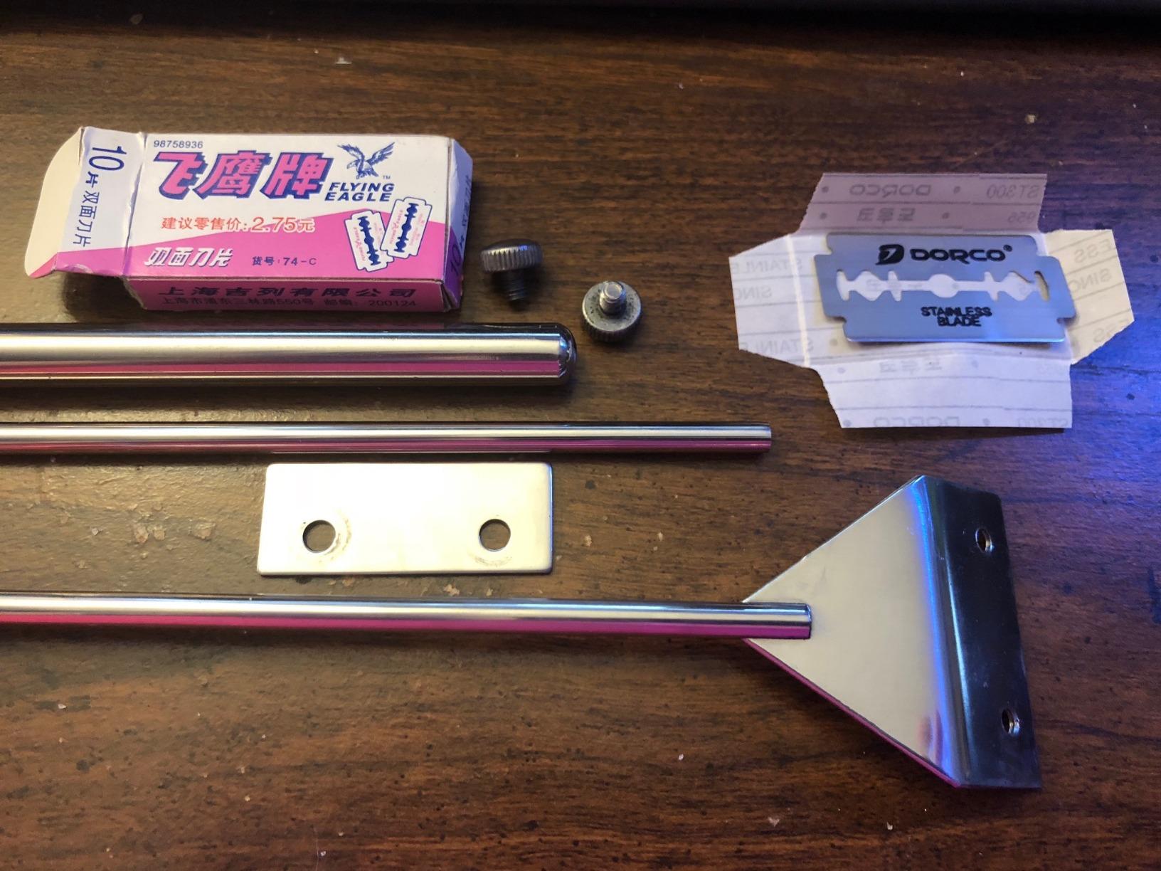 $3/mo - Finance HOTOOLME Aquarium Algae Scraper, 25.6" Stainless Steel ...