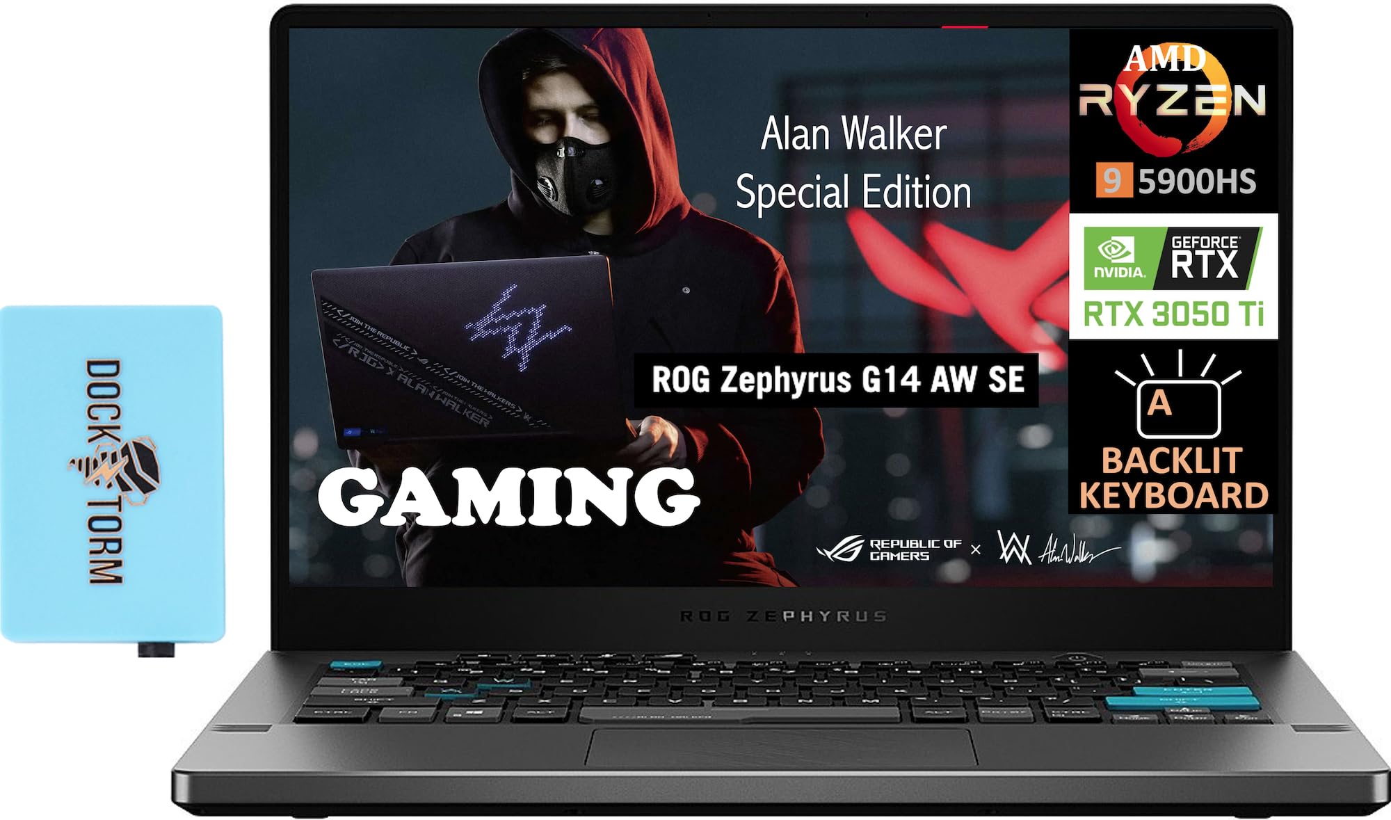 Mua ASUS ROG Zephyrus G14 Alan Walker Special Edition 14.0" 120Hz 2K ...