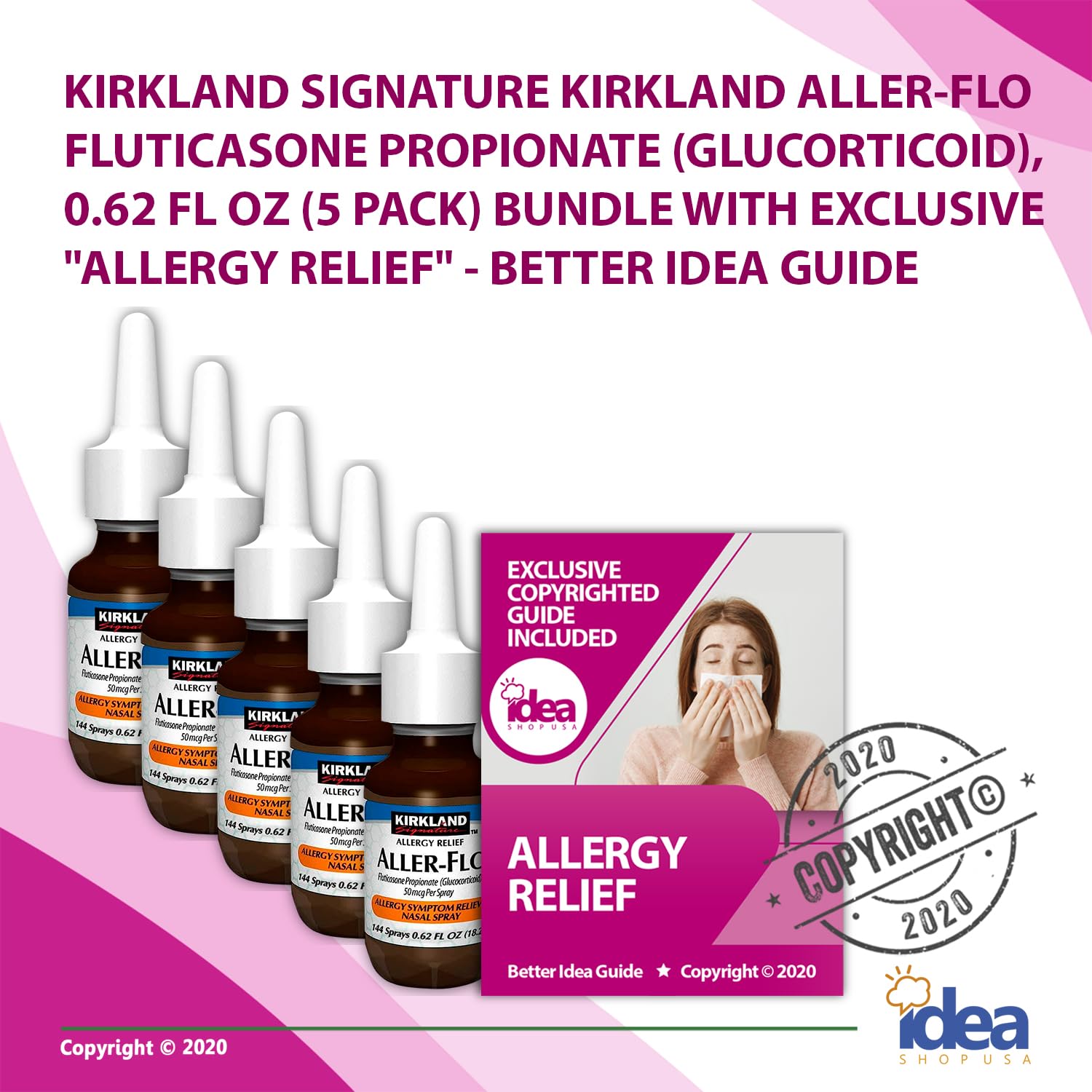 Mua Aller-Flo Fluticasone Propionate (Glucocorticoid) 50 mcg Compatible ...