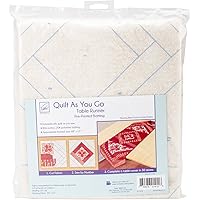 Amazon.com: June Tailor Quilt As You Go Table Runner Quilt Pattern ...