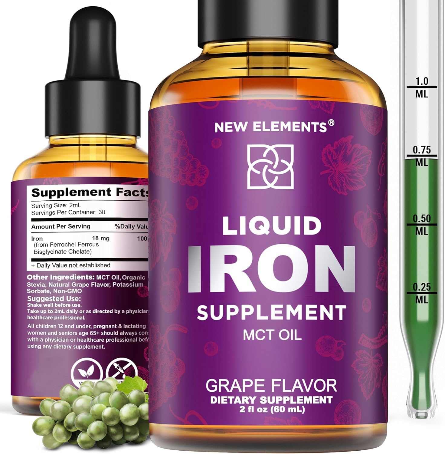New Elements Liquid Iron – TrustScore® 4.0/10 | SuppCo