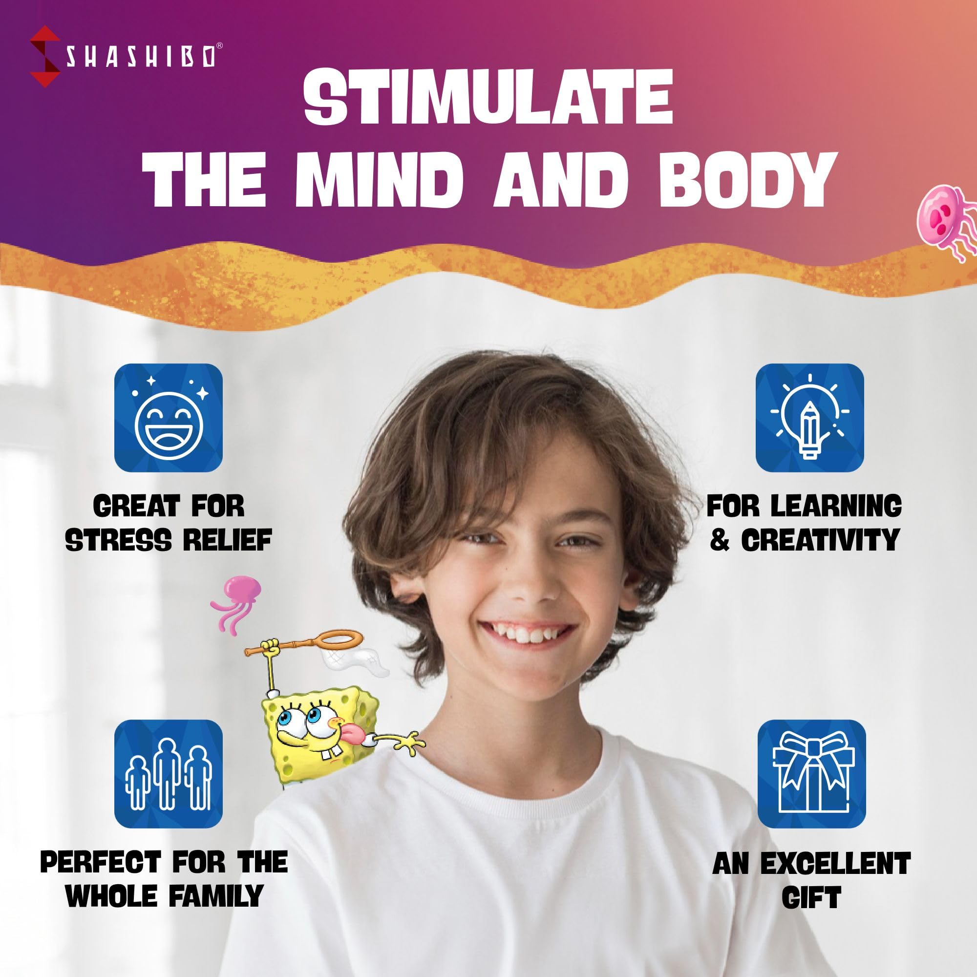 Mua Spongebob Shape Shifting Box - Award-Winning, Patented Magnetic ...