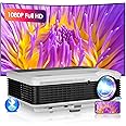 Amazon.com: EUG HD 1080P Projector Wifi Bluetooth, Home Theater ...