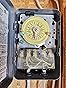 Intermatic T104 208-277-Volt DPST 24 Hour Mechanical Time Switch, Wall ...