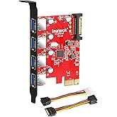 Amazon.com: Inateck Superspeed 7 Ports PCI-E to USB 3.0 Expansion Card ...