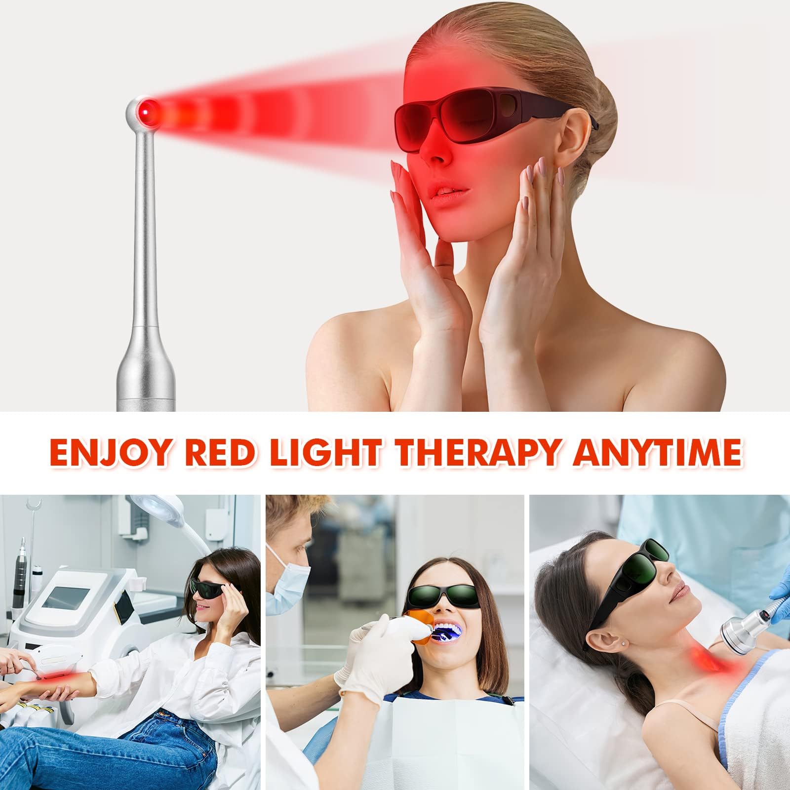 Mua Viconor Laser Safety Glasses, Eye Protection for Red Light Therapy ...