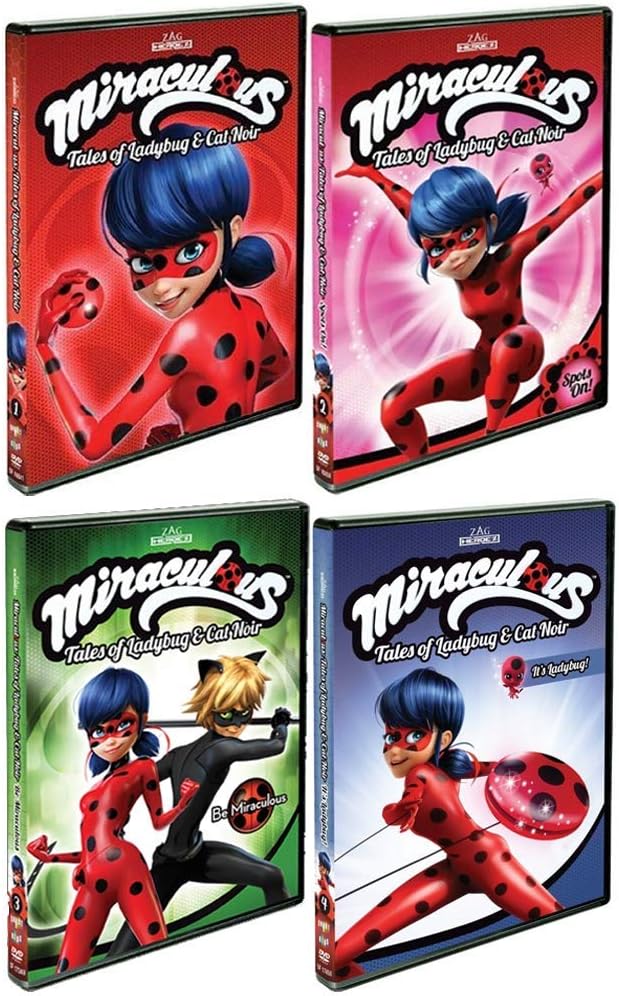 Miraculous: Tales of Ladybug & Cat Noir - TV Series DVD Collection - 26 ...