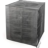 Amazon.com: Nicunom Air Conditioner Cover, All Seasons Full Mesh AC ...