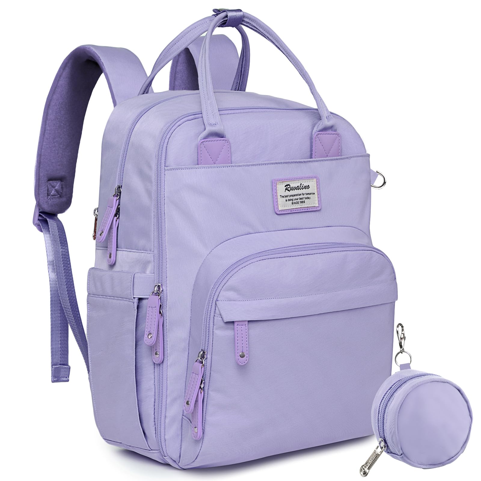 RUVALINO Diaper Bag Backpack, Multifunction Travel Pack Maternity Baby ...