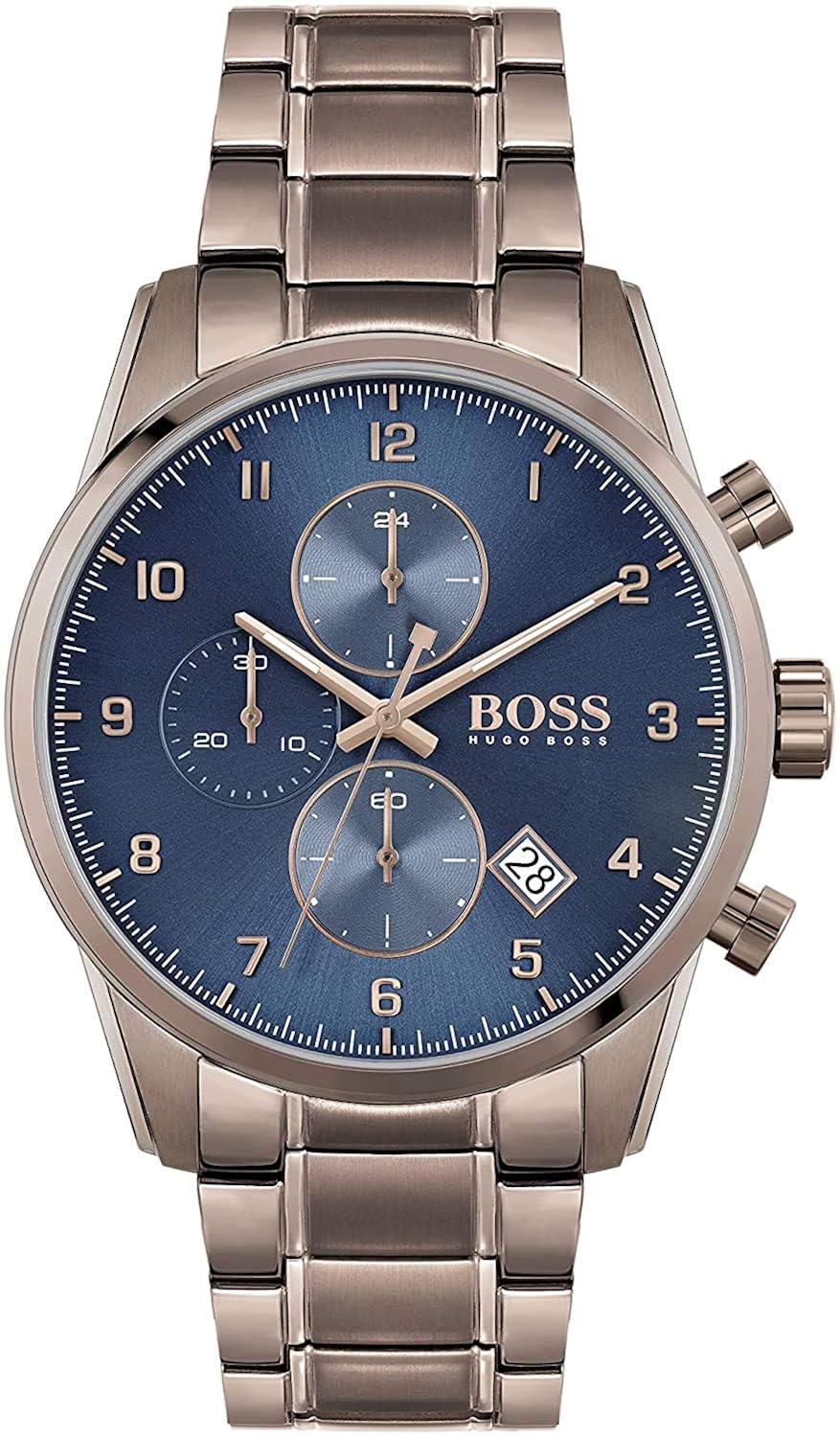Buy Hugo Boss Analog Blue Dial Men's Watch-1513788 at Amazon.in