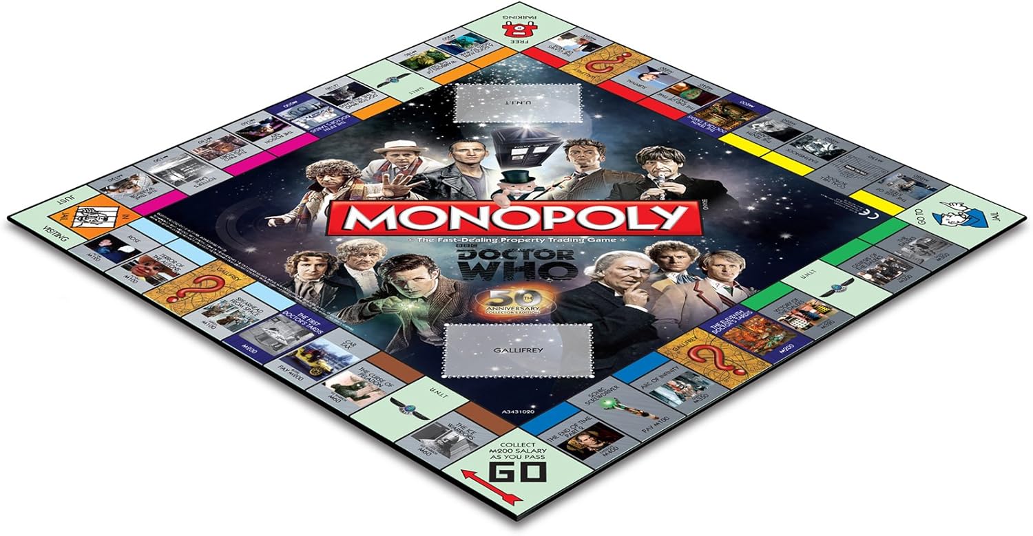 Doctor Who Monopoly 50th Anniversary edition – BigaMart