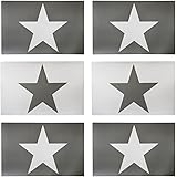 12 inch Circular Natural Rush Table Mats x 6 - 21664: Amazon.co.uk ...