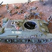 Tamiya 300035059 - 1:35 WWII Russian Battle Tank T-34 / 76, 1942 / 43 ...