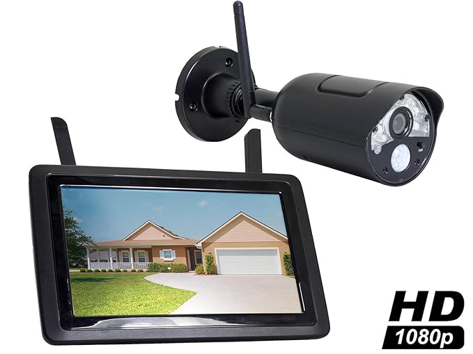 SpyCameraCCTV 1080p Digital Wireless CCTV Kit - Mobile: Amazon.co.uk ...
