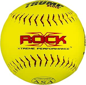 Amazon.com : 1 Dozen Trump X-Rock ASA 12" Softballs - 44cor/.375 ...