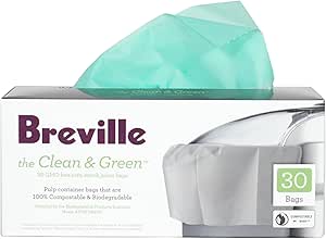 Amazon.com: Breville BJE030 Clean and Green Biodegradable Pulp ...