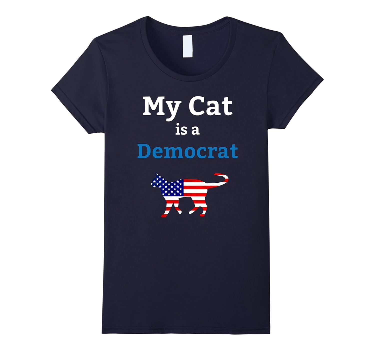 My Cat is a Democrat 2016 Political Election Shirt Gift