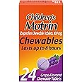 Amazon.com: Motrin Children's Chewable Tablets with Ibuprofen, Kids ...