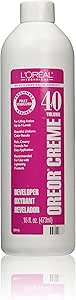 L'Oreal Oreor Creme 40 Volume Developer, 16 Ounce : Amazon.ca: Beauty ...