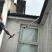 Kingfisher Telescopic Gutter Cleaner Aluminium Extendable Pole Water ...