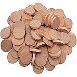 Amazon.com: 1.5 Inch Natural Wood Slices Unfinished Round Wood Coins ...