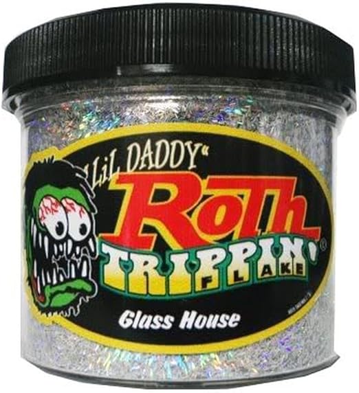 Amazon.com: 2oz Lil' Daddy Roth Metal Flake - Glass House - Trippin ...