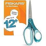 Amazon.com: Fiskars 7" Student Glitter Scissors for Kids 12+ (2-Pack ...