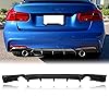 Rolling Gears F30 Rear Bumper Diffuser Compatible with 2013-2018 BMW ...