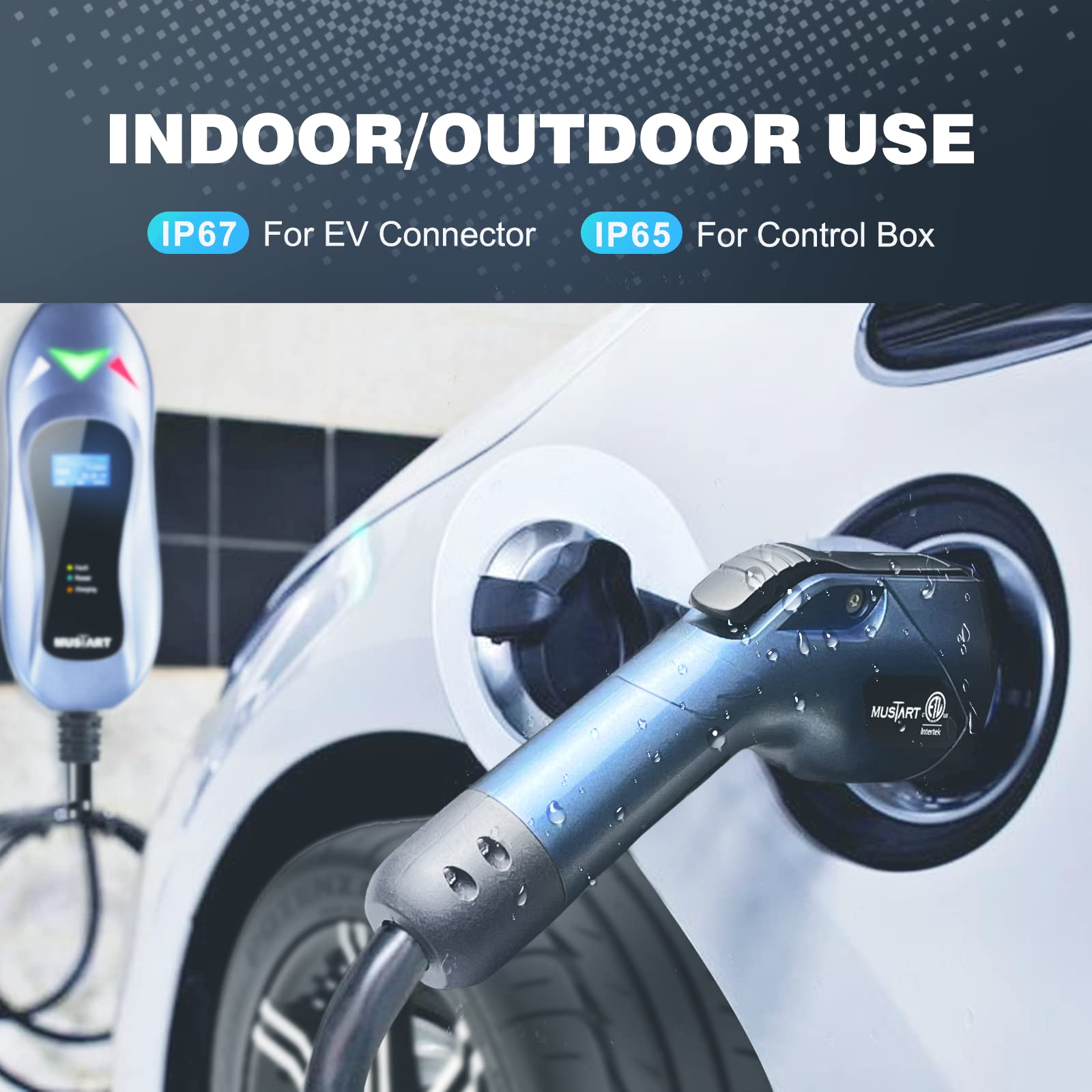 Mua Level 2 EV Charger, 40 Amp, 240 Volt, 25ft Cable, Electric Vehicle ...