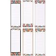 Amazon.com : Juvale 6 Pack Magnetic Notepads for Refrigerator ...