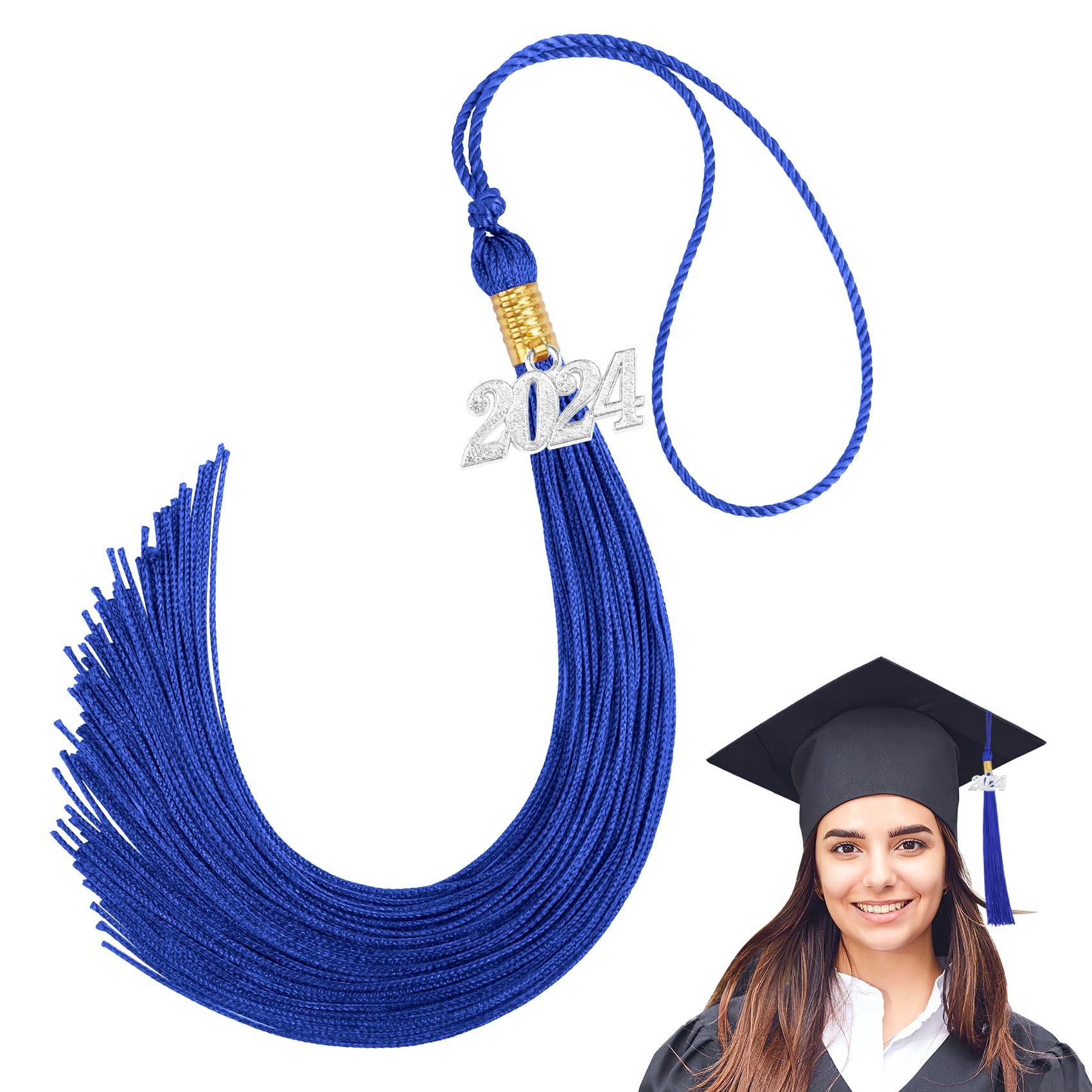 2024 Graduation Tassel,Graduation 2024,Sublimation Tassel Charms for ...