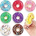 Amazon.com: MGZTTHW 8pcs Small Donut Stress Ball, 2″ Artificial Donuts ...
